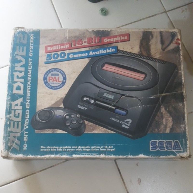 Jual sega mega drive 2 atau sega md2 | Shopee Indonesia