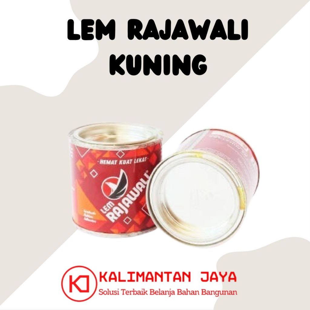 Jual Lem Kuning Rajawali Kemasan Kaleng | Shopee Indonesia
