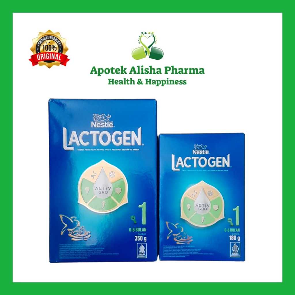 Jual Lactogen 1 180/350gr - Nestle Laktogen 1 Susu Formula Bayi Usia 0 ...