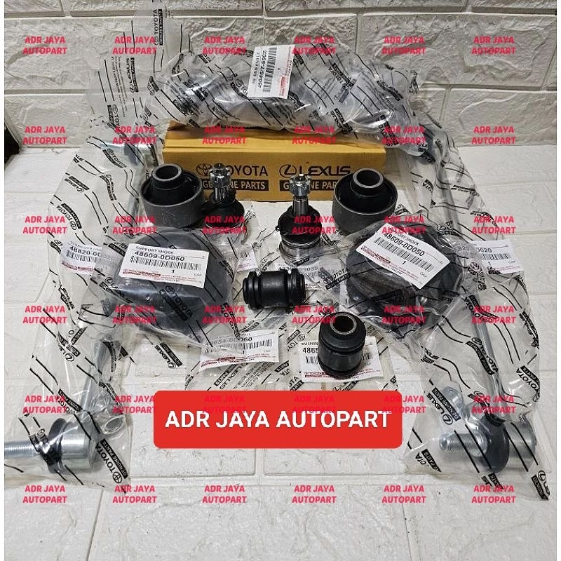 Jual Paket Lengkap New Vios Yaris Vios Gen 2 Tie Rod Rack End Link ...