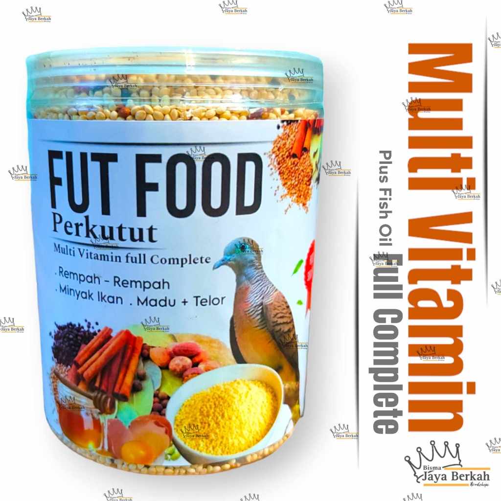Jual PAKAN BURUNG PERKUTUT FUT FOOD BERKWALITAS TINGGI 450 gram ...