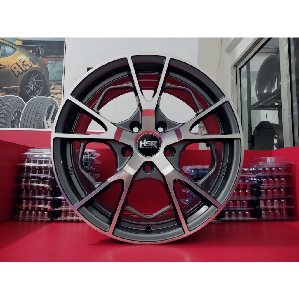 Jual Velg Mobil Ring 17 untuk Xpander, Terios, HRV, BRV, Camry, Odyssey dll HSR EXIMIUS R17 ...