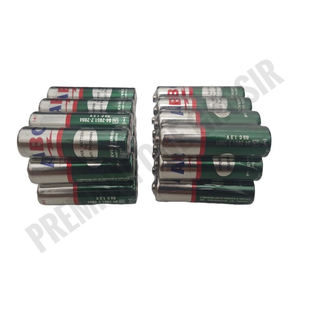 Jual Batu Batrai ABC/AA Hijau/1 Pak Isi 24 Pcs | Shopee Indonesia