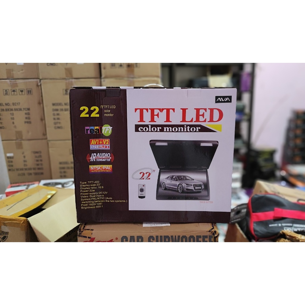 Jual TV PLAFON MOBIL 22 INCH UNTUK BUS | Shopee Indonesia