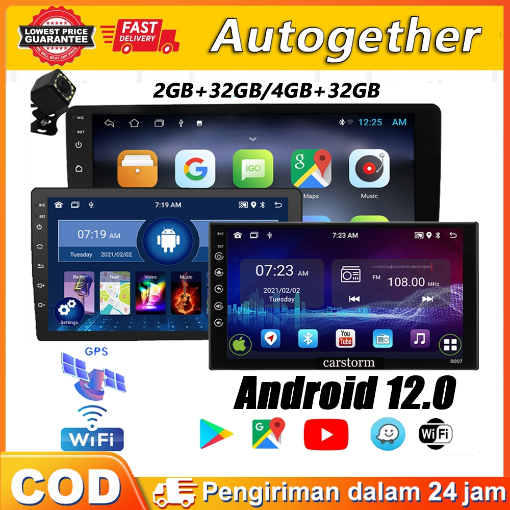 Jual Android Player 7/9/10 Inch Android 12 Radio Stereo Tip Mobil ...