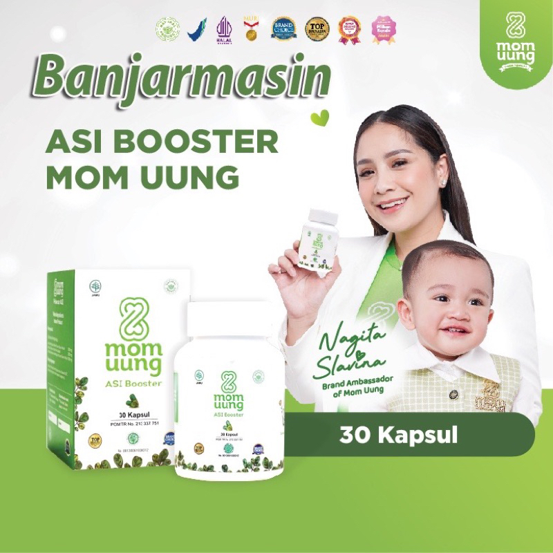 Jual Kia- ASI BOOSTER PELANCAR ASI 30 kapsul & 60 kapsul Mom Uung & 30 kapsul Lecithin | Shopee ...