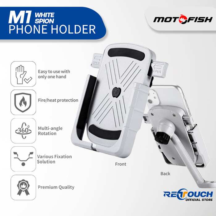 Jual Motofish Phone Holder M1 | Aksesoris Motor dan Sepeda | Motorcycle ...