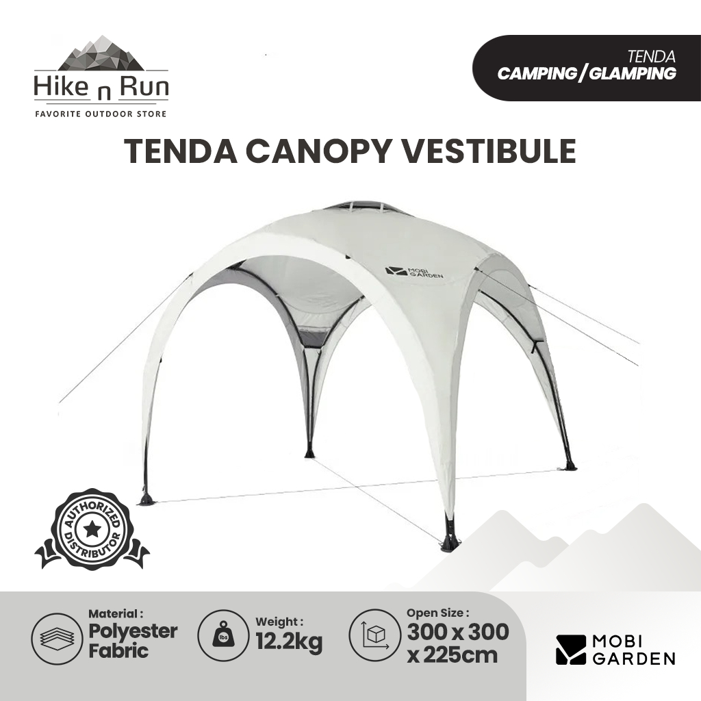 Jual Mobi Garden Vestibule Tenda Canopy 6 Orang - NXZQU61002 | Shopee ...