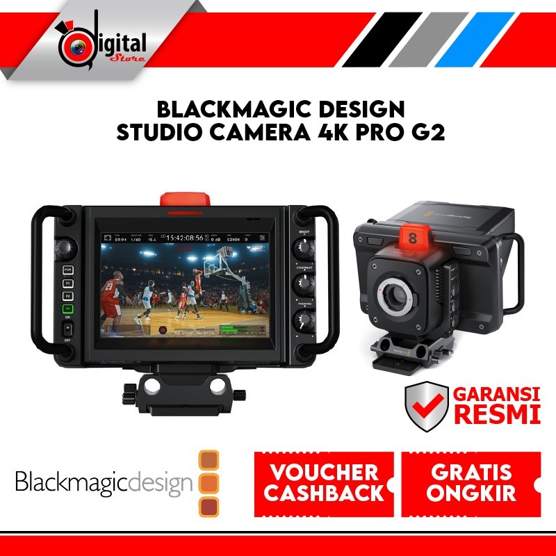 Jual Blackmagic Design Studio Camera 4K Pro G2 | Shopee Indonesia