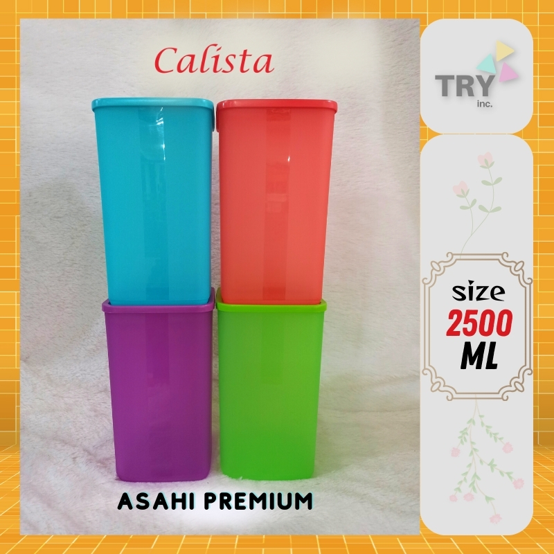 Jual Toples Sealware CALISTA ASAHI Premium size XL (2500ml) food ...