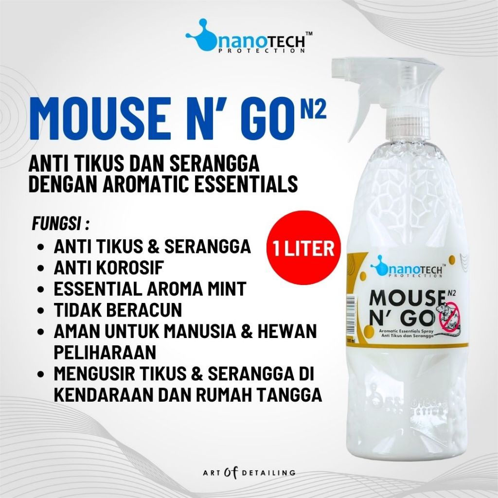 Jual MOUSE N GO 1L - nanoTECH PROTECTION - RAT REPELLENT - PENGUSIR ...