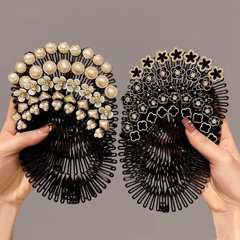 Jual FY Jepit Rambut Poni Sisipan Sisir Pita Rambut / Sisir Dahi Rambut ...