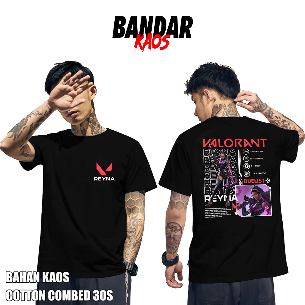 Jual BANDAR KAOS VALORANT REYNA - KAOS REYNNA VALORANT - KAOS GAME ...