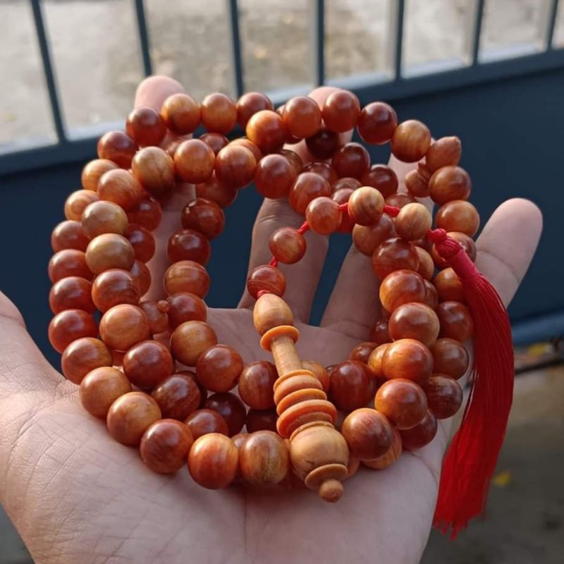 Jual Tasbih Kayu Raja Agathis Super 99 Butir | Shopee Indonesia