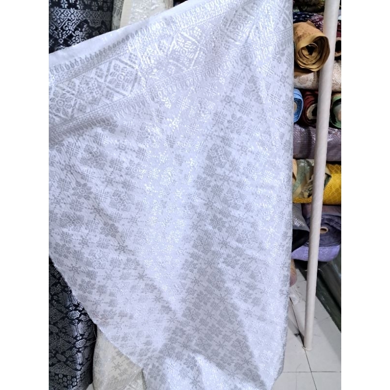 Jual BAHAN Songket / kain songket / Songket meteran / Songket tenun ...