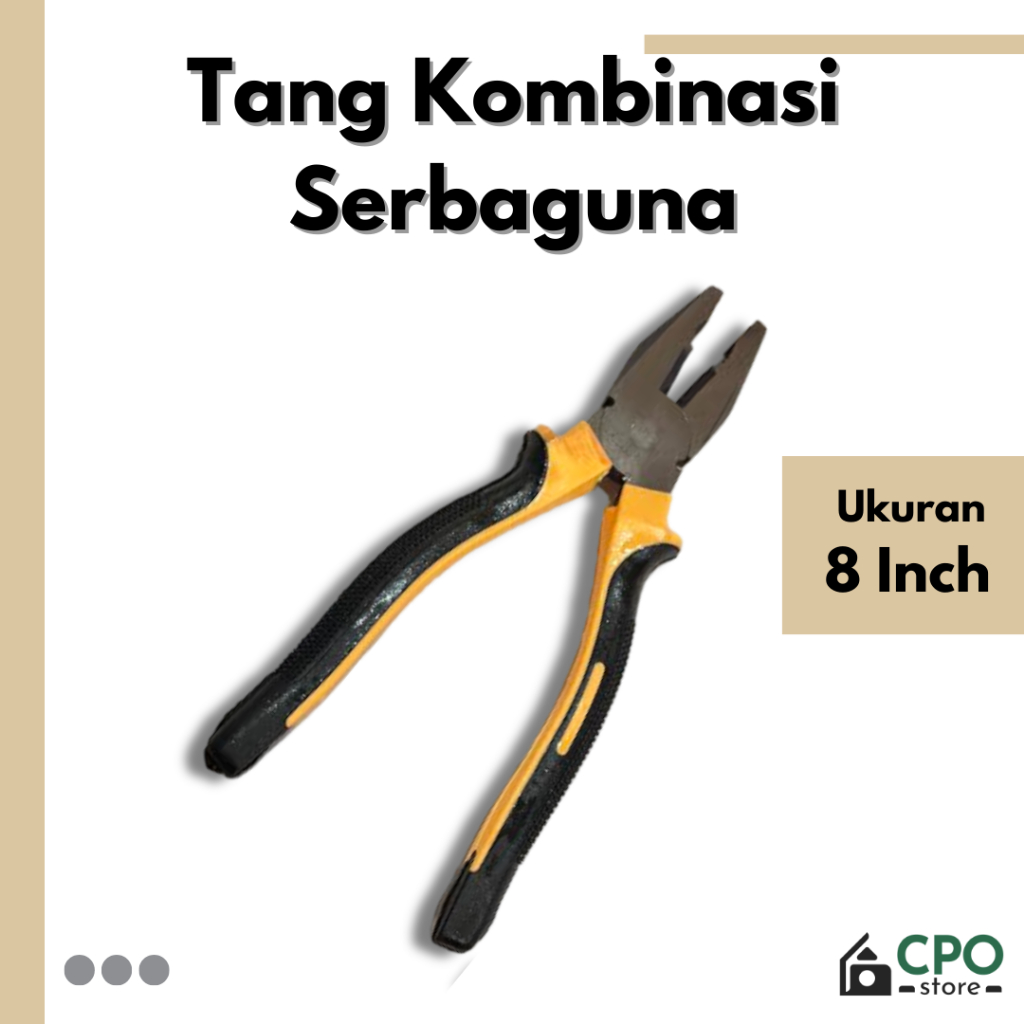 Jual Tang Kombinasi Ukuran 8 Inch Serbaguna | Shopee Indonesia