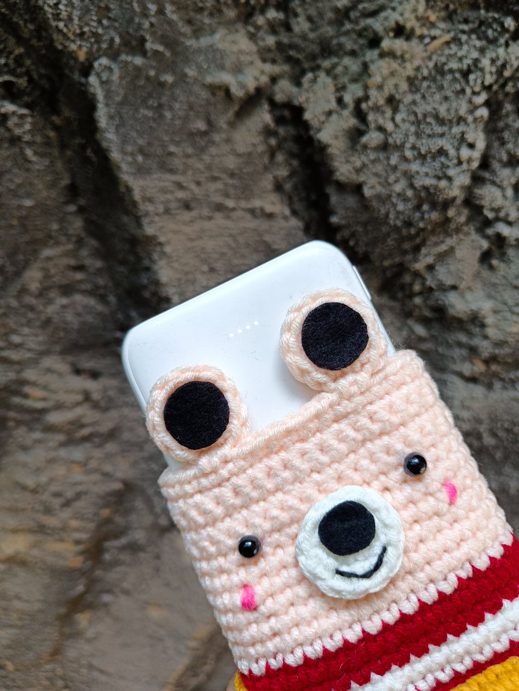 Jual Phone Pouch Bag Crochet / Tempat Tas HP Rajut / Power Bank ...