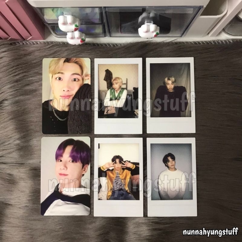 Jual BTS DECO KIT MEMBER SET JUNGKOOK RM OFFICIAL (PC POLAROID JK ...
