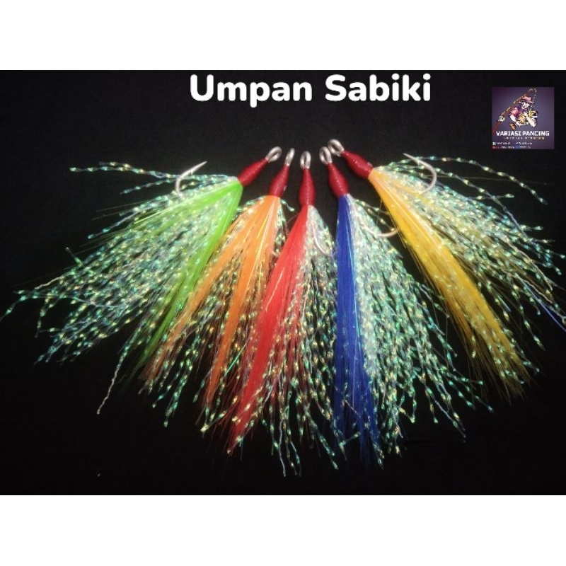 Jual Umpan Pancing Sabiki/Umpan Casting/Umpan Jigging Bulu Mutiara ...