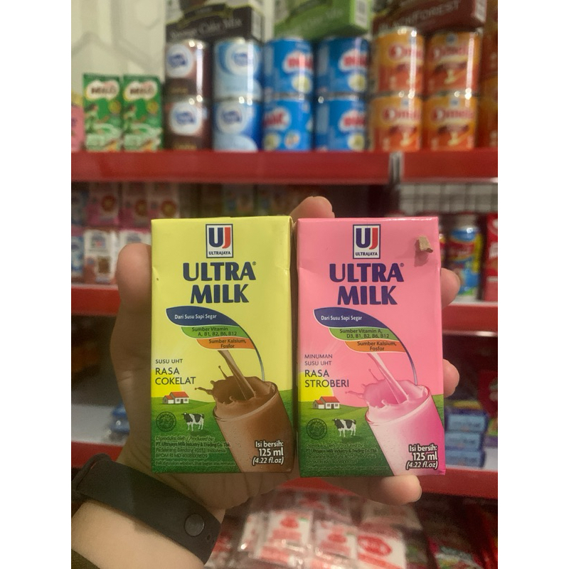 Jual ULTRA MILK UKURAN KECIL @125ml | Shopee Indonesia