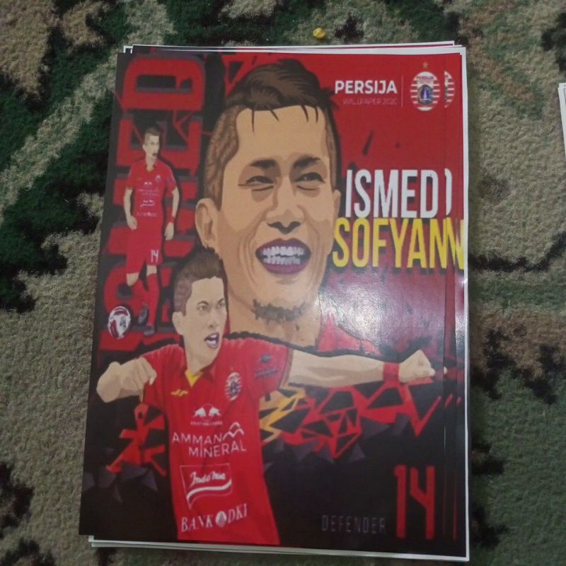 Jual stiker BP,Ismed,dan logo Persija | Shopee Indonesia