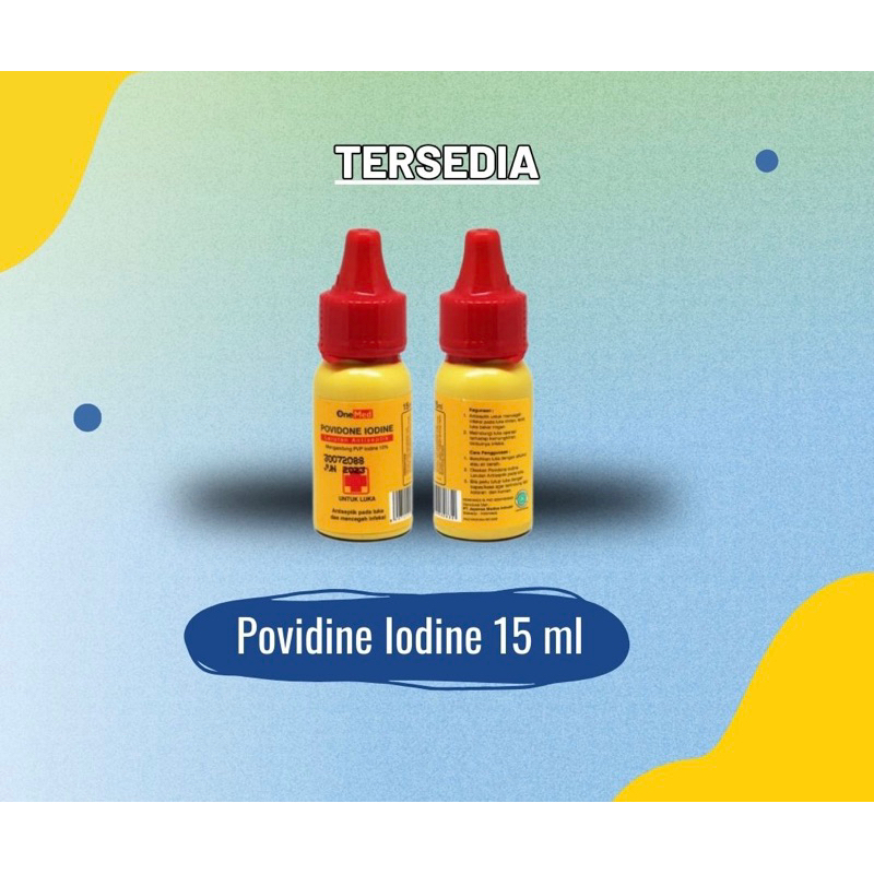 Jual POVIDONE IODINE 15ml | Shopee Indonesia