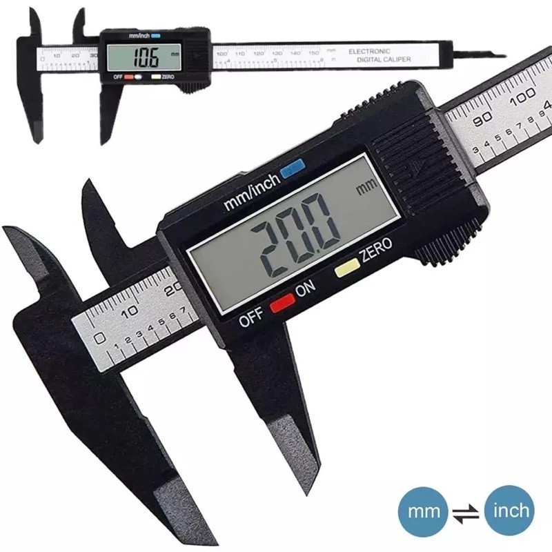 Jual Digital Sigmat Vernier Caliper Alat Ukur Jangka Sorong 15cm 150mm | Shopee Indonesia