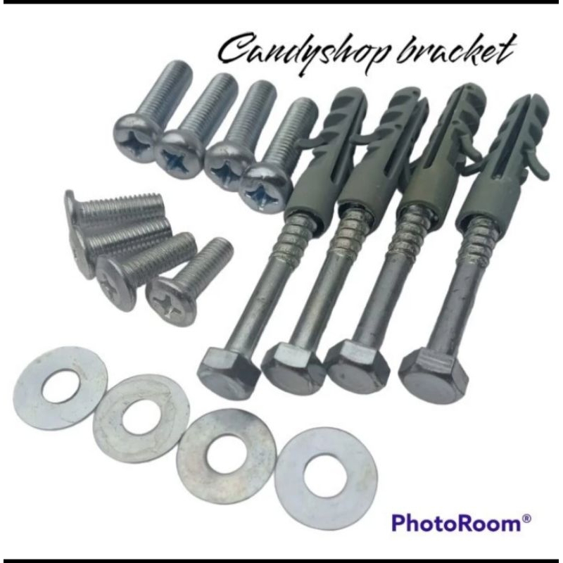 Jual 1 Set Lengkap Baud Bracket TV/Baud Breket/Baut Bracket/Baut Breket ...