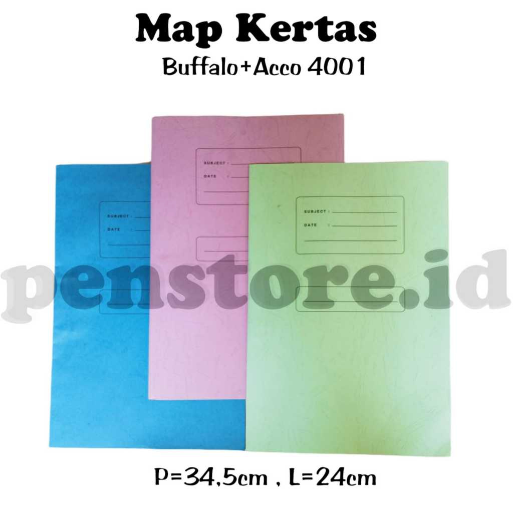 Jual (pcs) Map Kertas Bufallo Acco / Stopmap Map Kertas Snail / Snail ...