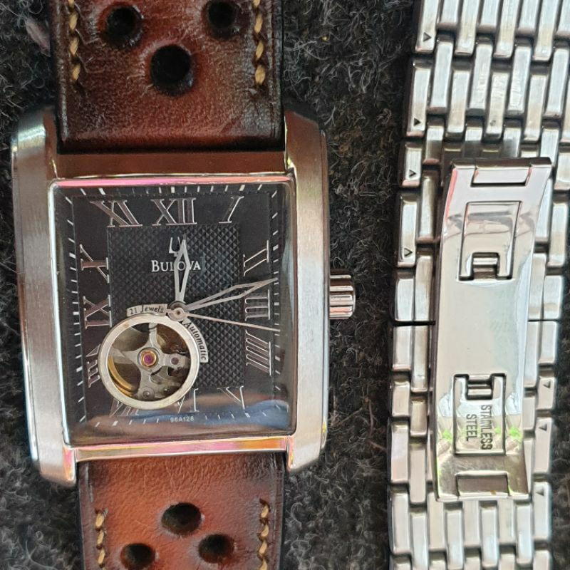 Jual jam tangan bulova open heart original | Shopee Indonesia