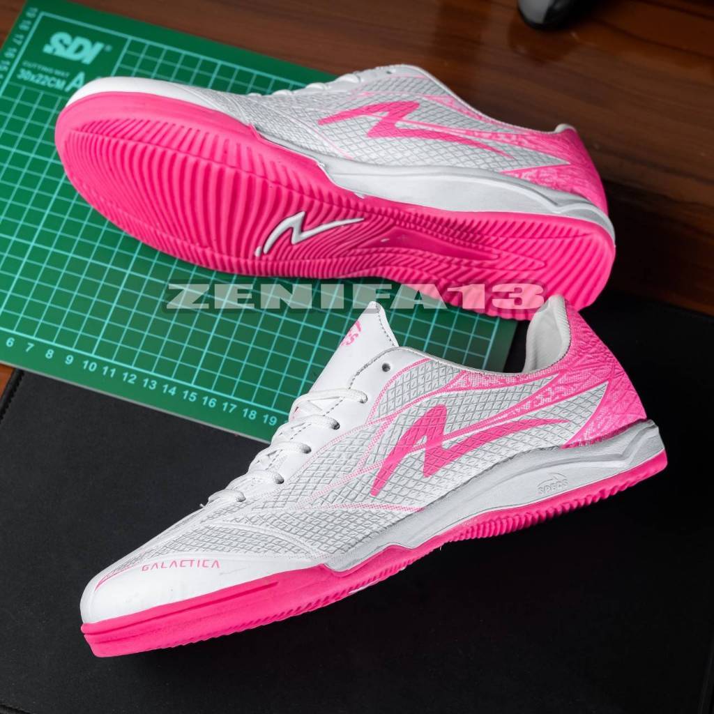 Jual Sepatu Futsal Specs Galactica Putih Pink NBR Grade Ori Terlaris ...