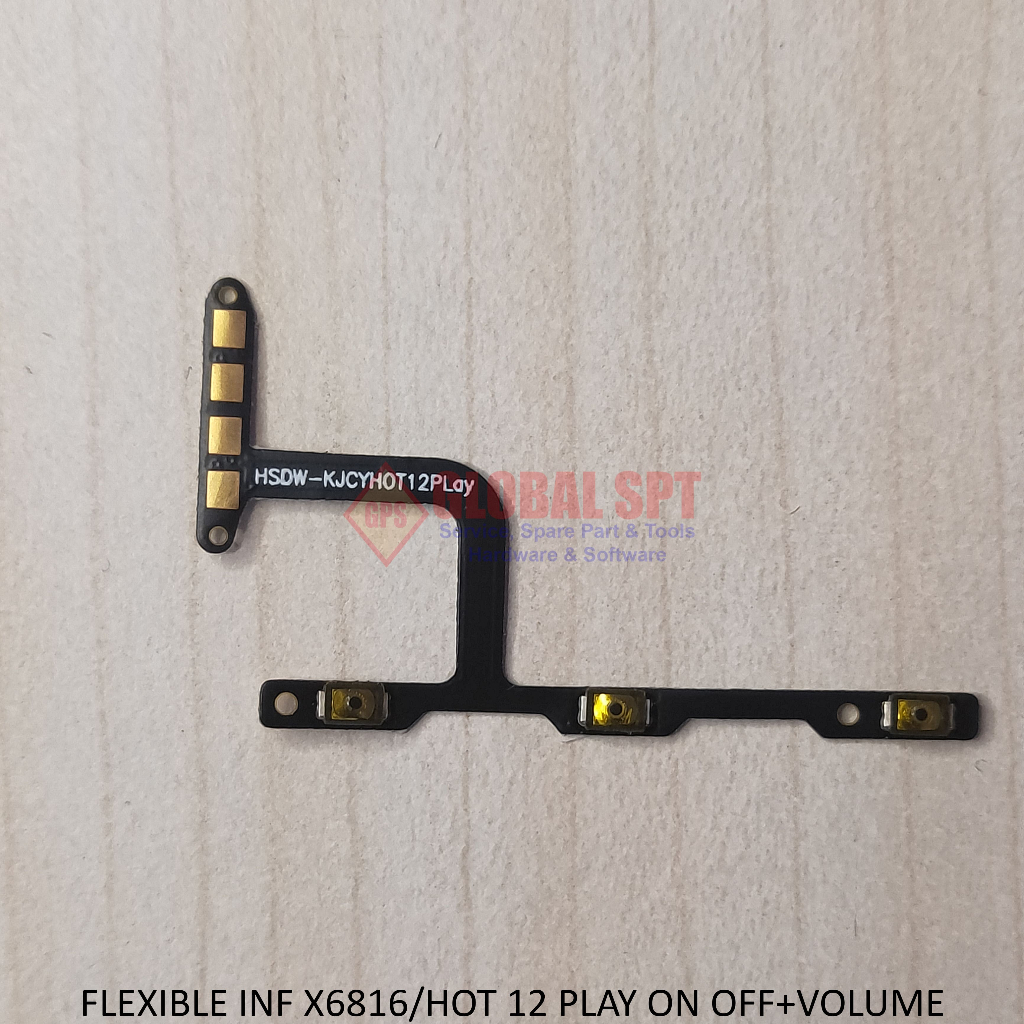Jual FLEXIBLE INFINIX X6816 / HOT 12 PLAY ON OFF INCLUDE VOLUME / ON ...