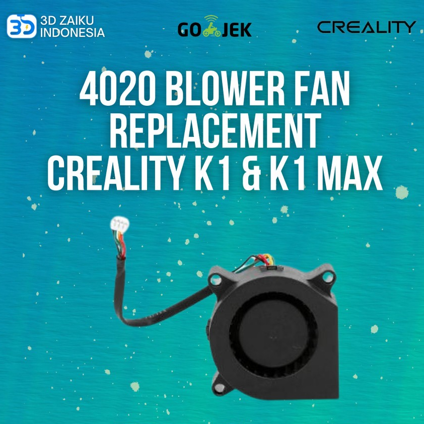 Jual Original Creality K1 and K1 MAX 4020 Blower Fan Replacement ...
