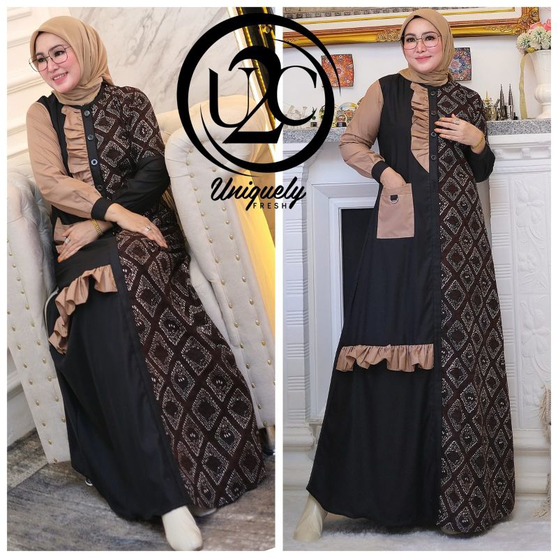 Jual Ayuni Dress muslim by U2C 030224 | Shopee Indonesia