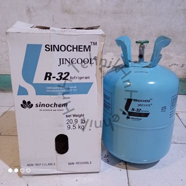 Jual Freon JINCOOL 32 (R32) 9,5 KG | Shopee Indonesia