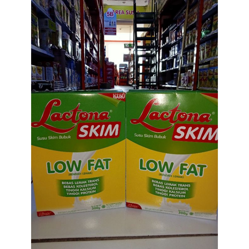 Jual Lactona SKIM LOW FAT 300g | Shopee Indonesia