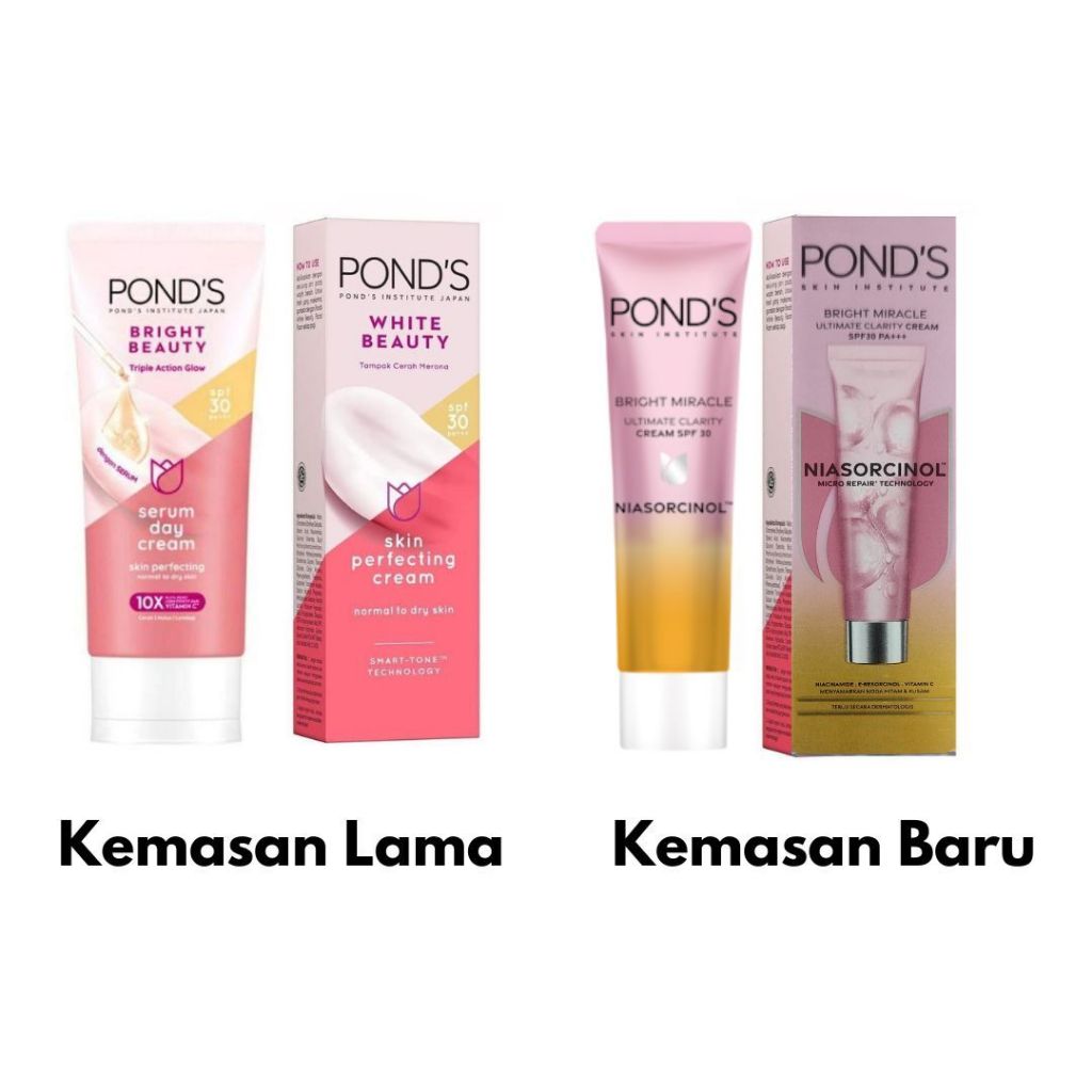 Jual Ponds Bright Miracle Ultimate Clarity Cream SPF 30++ | Shopee ...