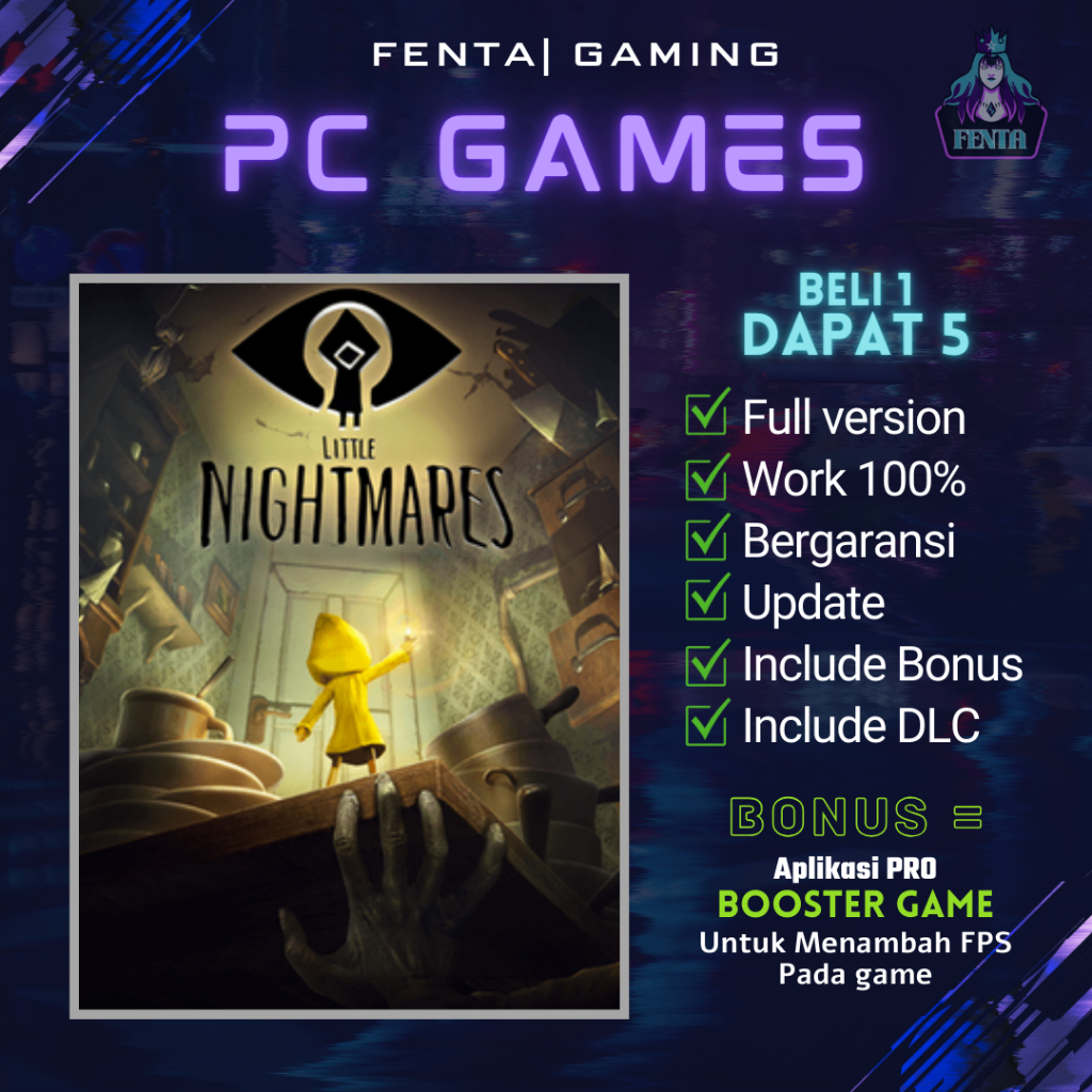 Jual LITTLE NIGHTMARES COMPLETE EDITION - GAME PC - GAME LAPTOP ...