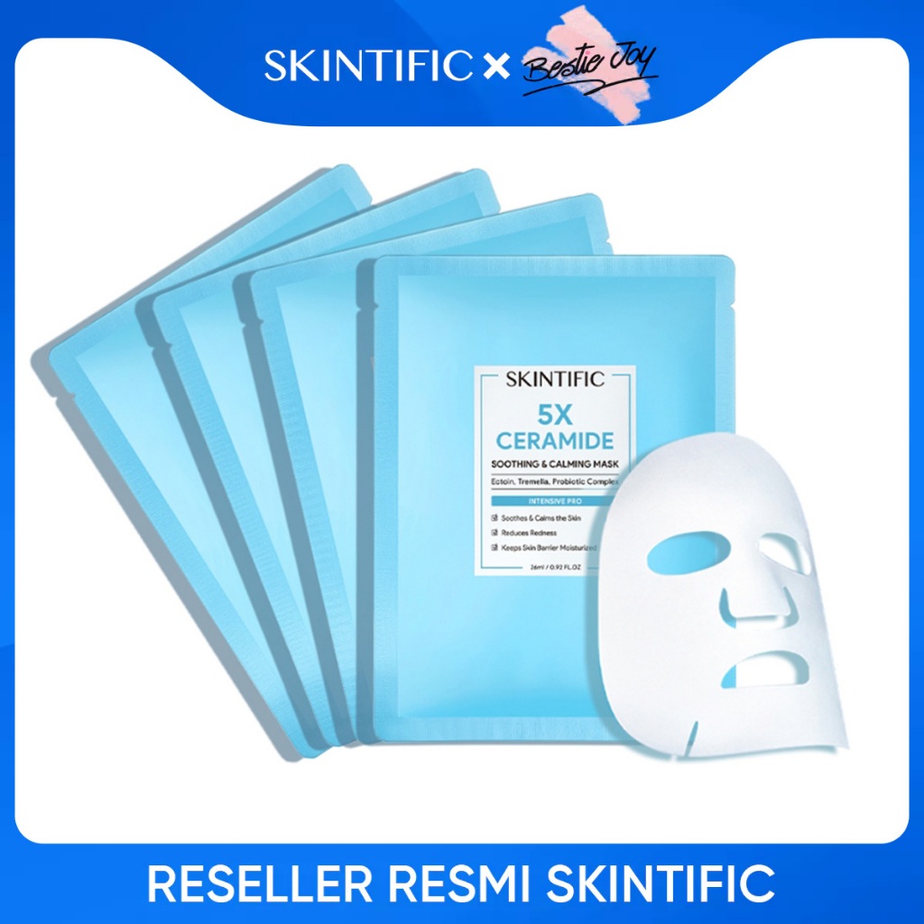 Jual SKINTIFIC 5X Ceramide Soothing and improveing Mask 100% Ori ...
