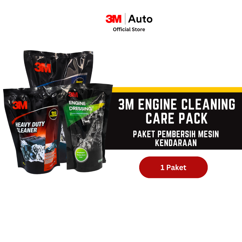 Jual 3M Engine Cleaning Care Pack - Paket Pembersih Mesin Kendaraan ...