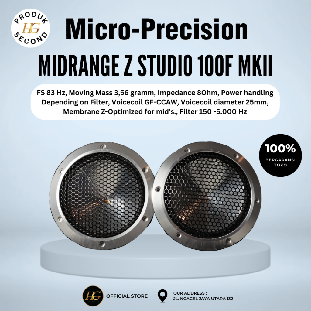 Jual Midrange Micro Precision Z Studio 100F MKII (second) | Shopee Indonesia