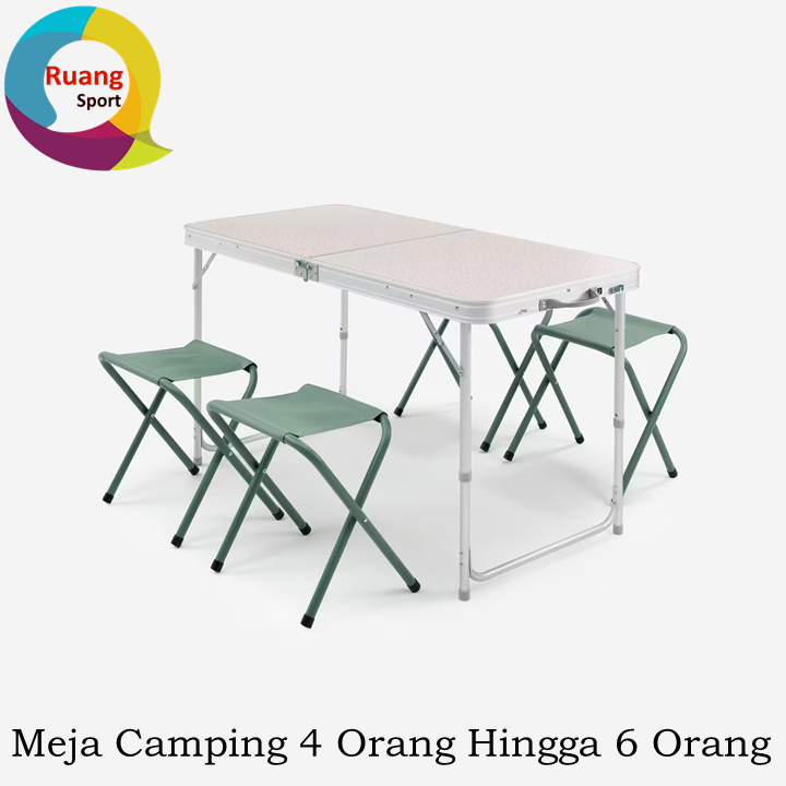 Jual Meja Lipat Camping 4 Hingga 6 Orang Meja Kemah Lipat Multifungsi ...
