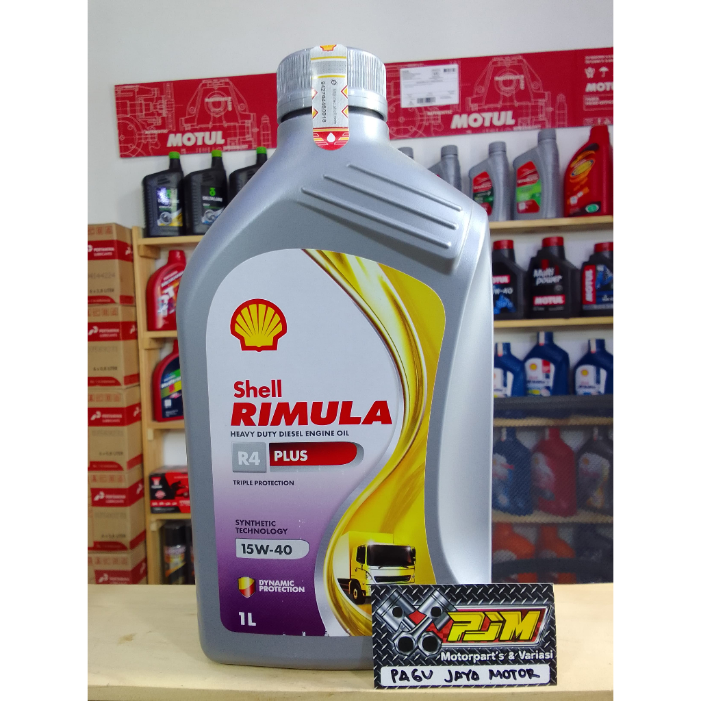 Jual SHELL RIMULA 1LITER SAE 15W 40 OLI MESIN | Shopee Indonesia