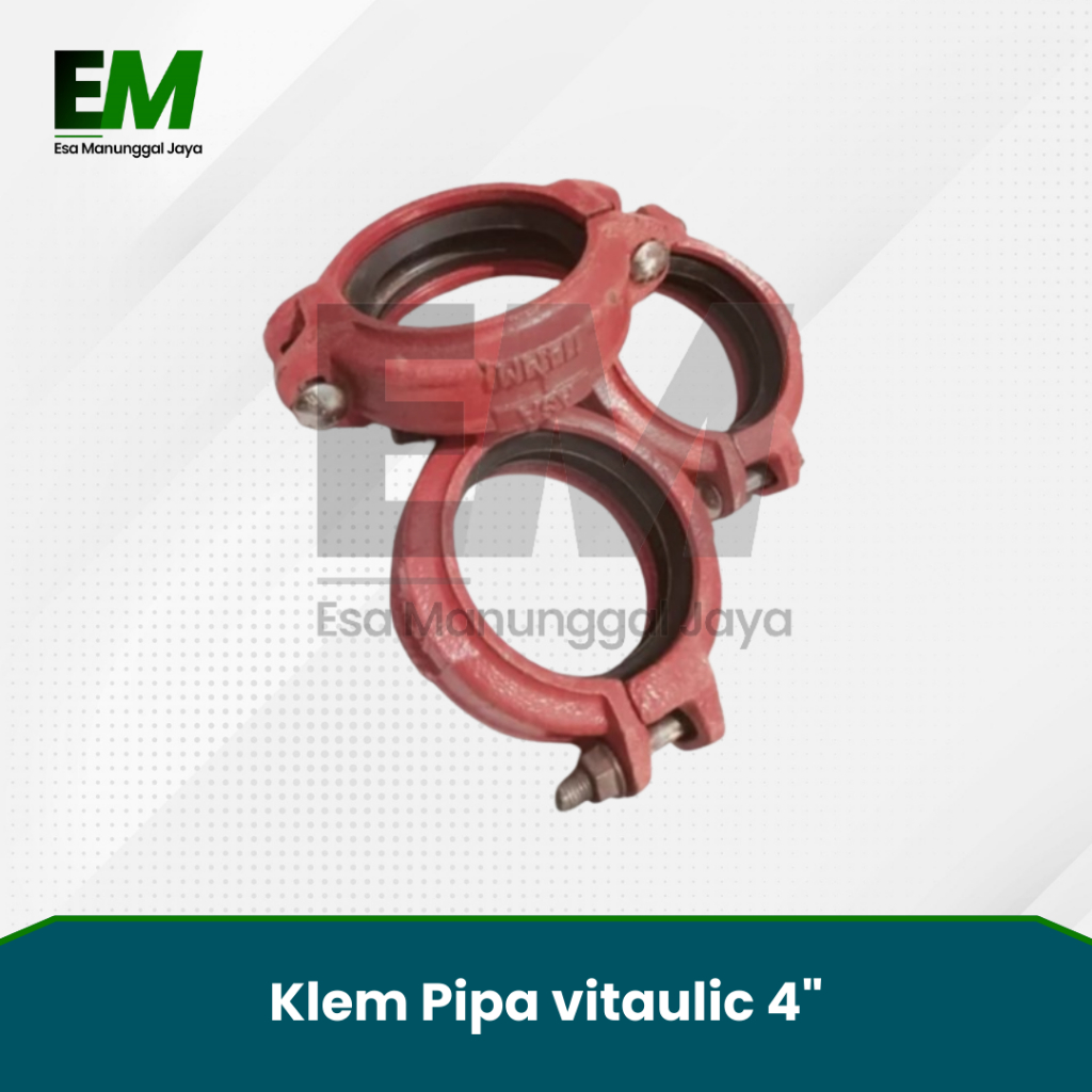 Jual Klem Pipa vitaulic 4" / Klem Pipa Besi 4 Inch vitaulic | Shopee ...
