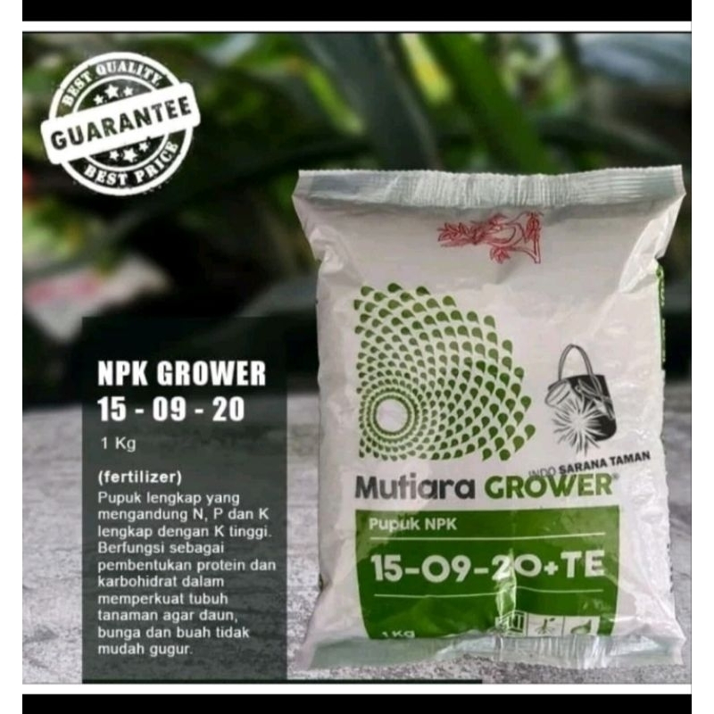 Jual NPK Mutiara Grower 1KG kemasan pabrik | Shopee Indonesia