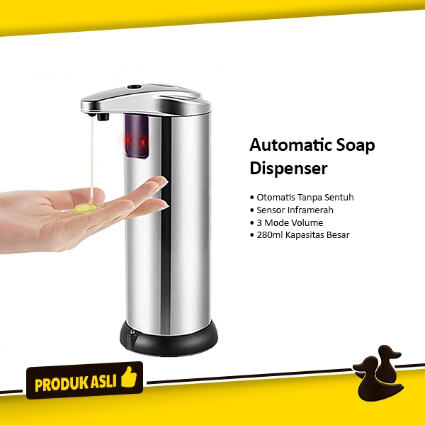 Jual Automatic Infrared Touchless Soap Dispenser Tempat Sabun Cair ...