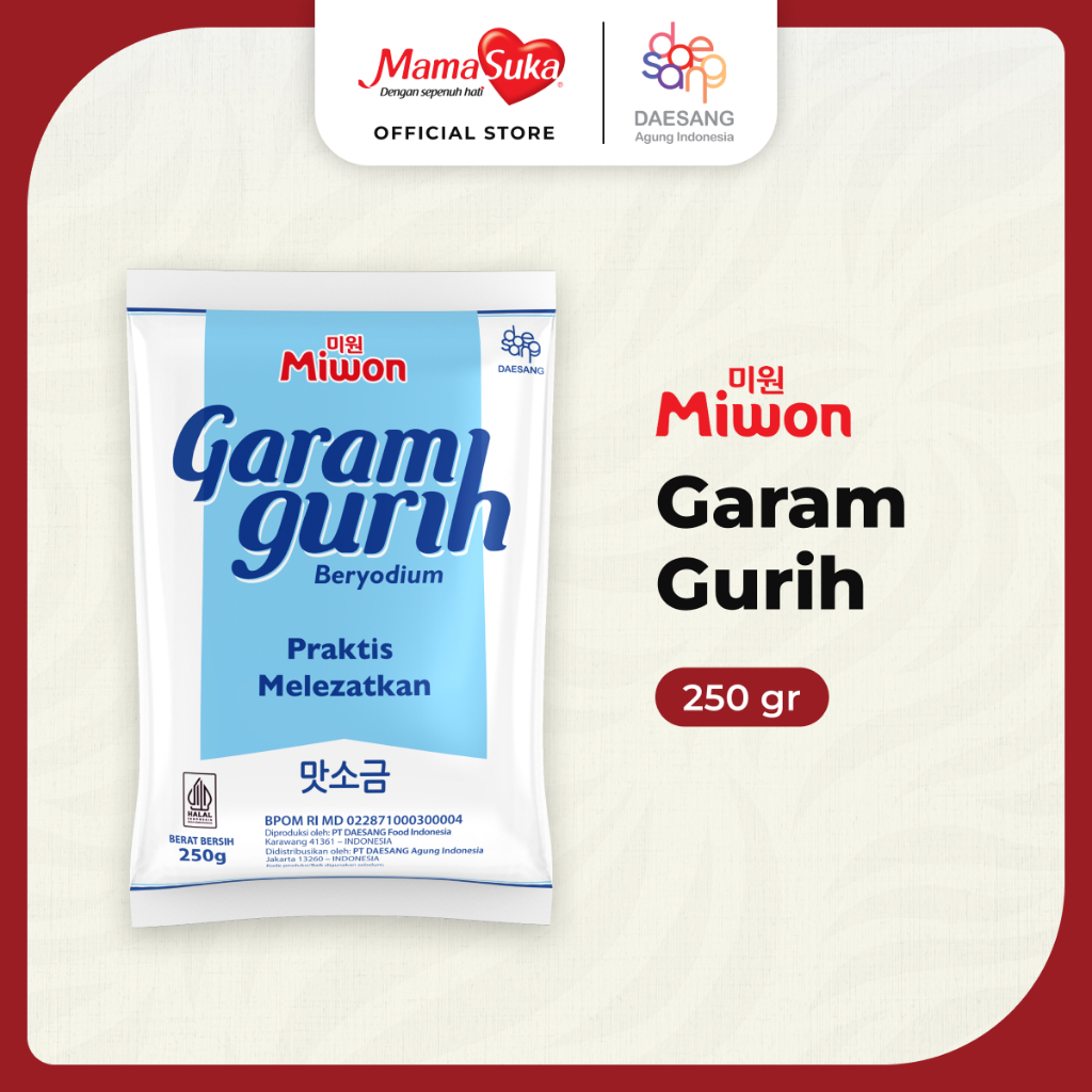 Jual Miwon Garam Gurih 250 gram | Shopee Indonesia