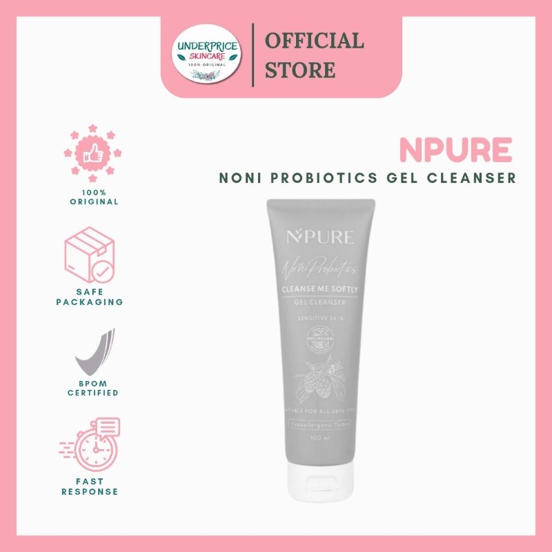 Jual NPURE NONI PROBIOTICS "CLEANSE ME SOFTLY" GEL CLEANSER 100 ml ...