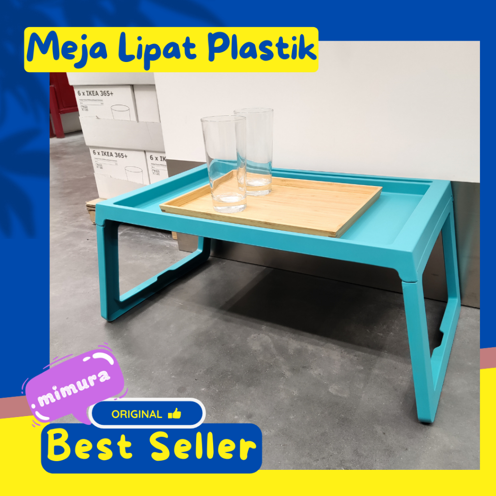 Jual Meja Lipat Plastik Lesehan Meja Laptop Dengan Sandaran Ipad Tablet ...