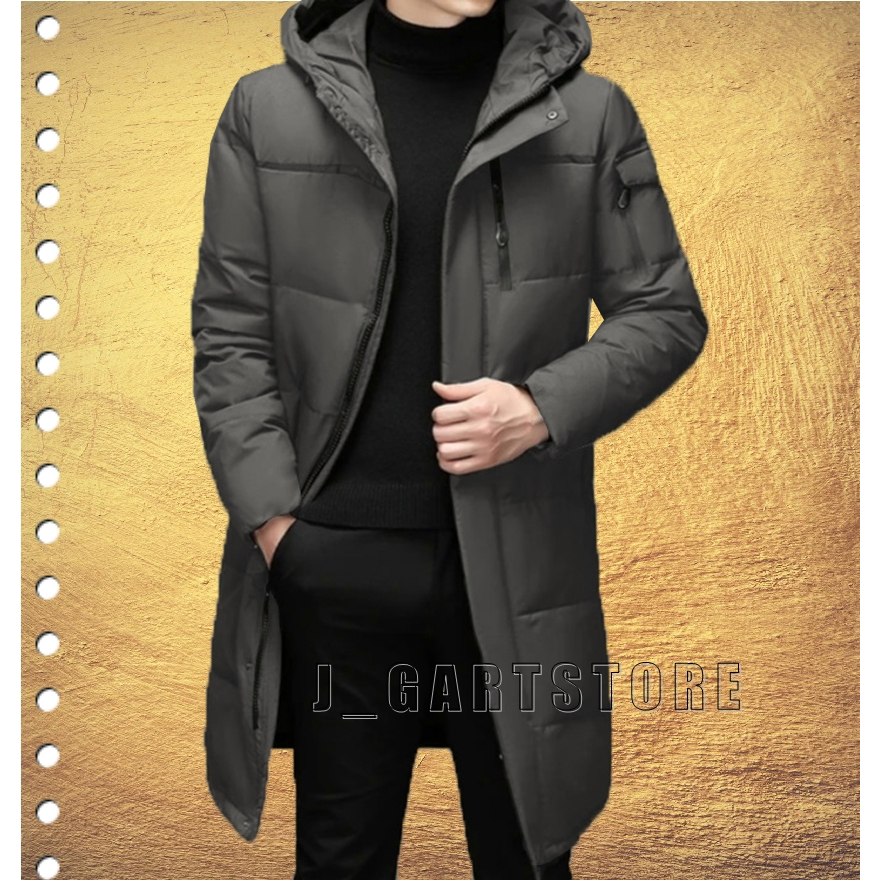 Jual JGart Store // Jaket Jacket Mantel Jubah Panjang Tebal Parka ...